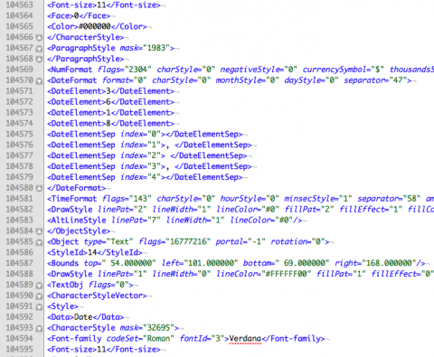 Locating corruption in the FileMaker Database Design Report | Goya